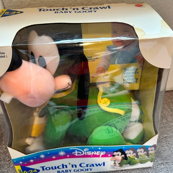 Mattel | Toys | Vintage Touch N Crawl Goofy 995 Nib Disney Box | Poshmark